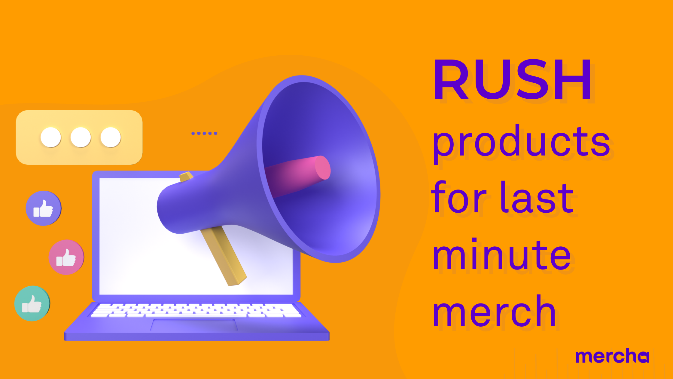 RUSH Products: Last minute merch? Easy as! – mercha.com.au