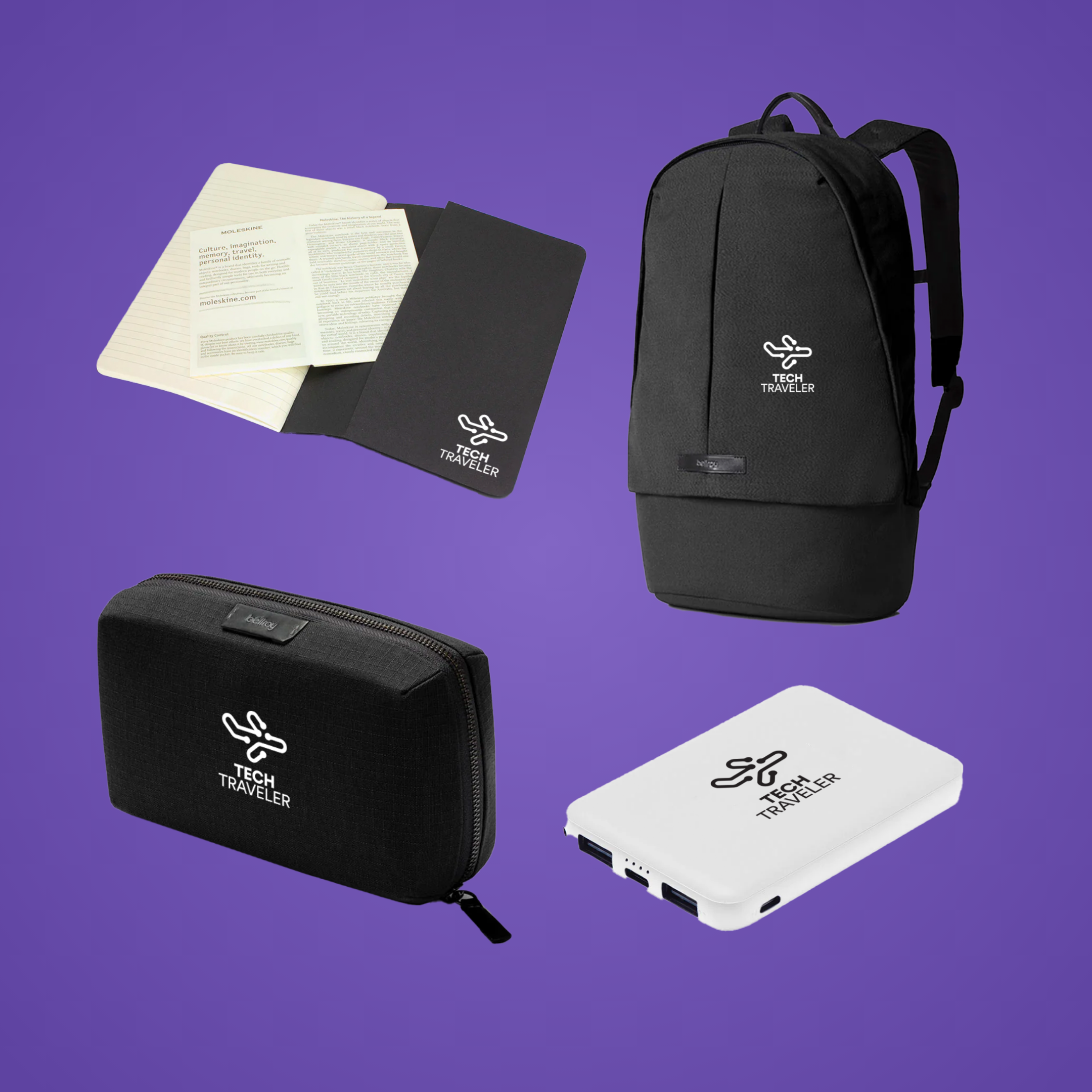 Shop Branded 'Tech Traveller Ultimate' Custom Merch Pack – mercha.com.au