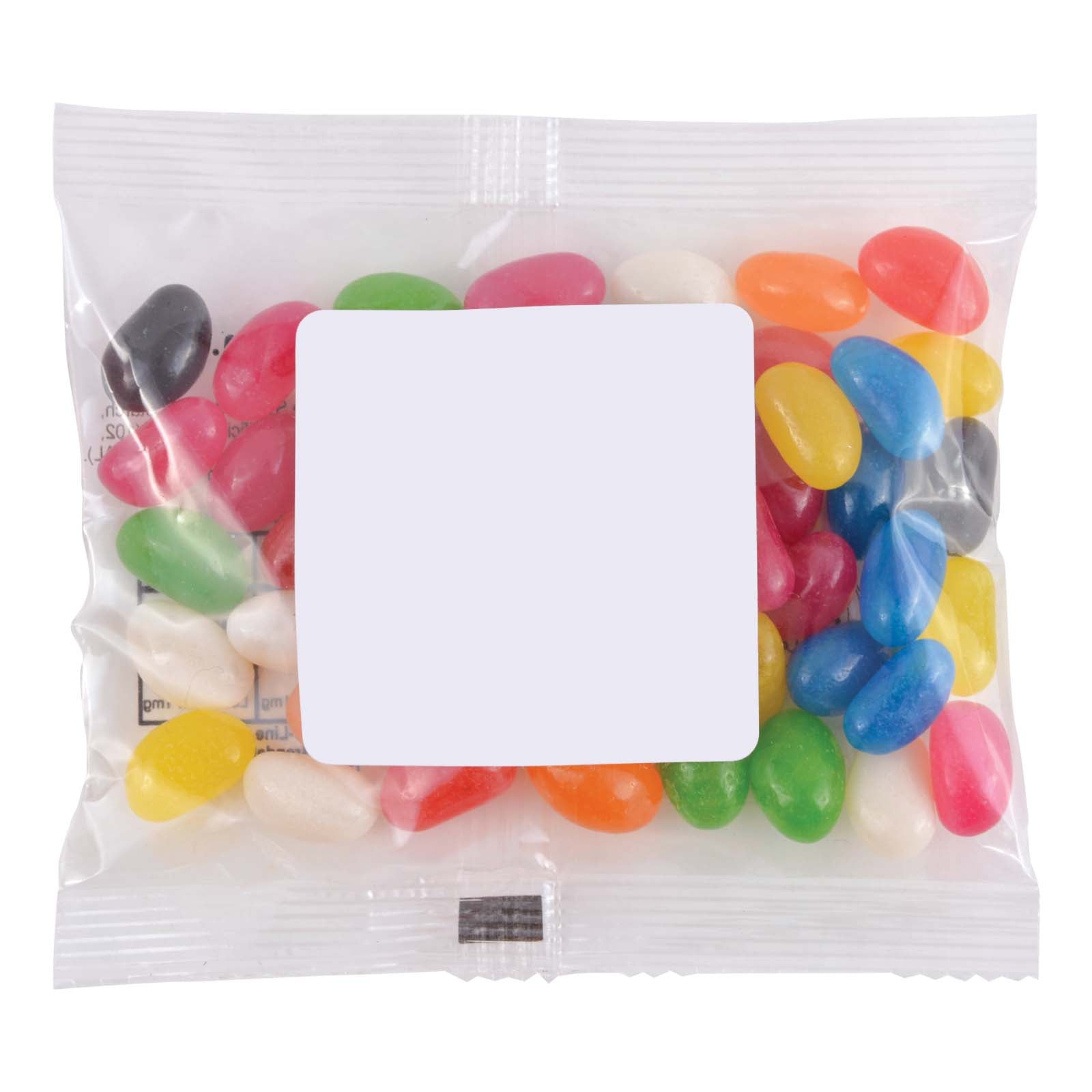 Buy Logo Line Assorted Colour Mini Jelly Beans in 50g Bag – mercha.com.au